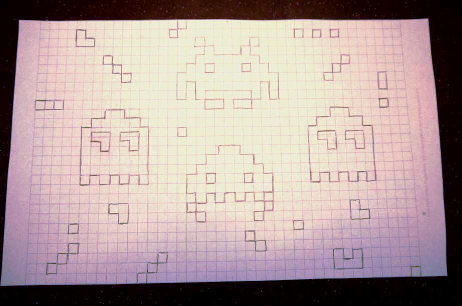 Library Arts: 8 bit lamp