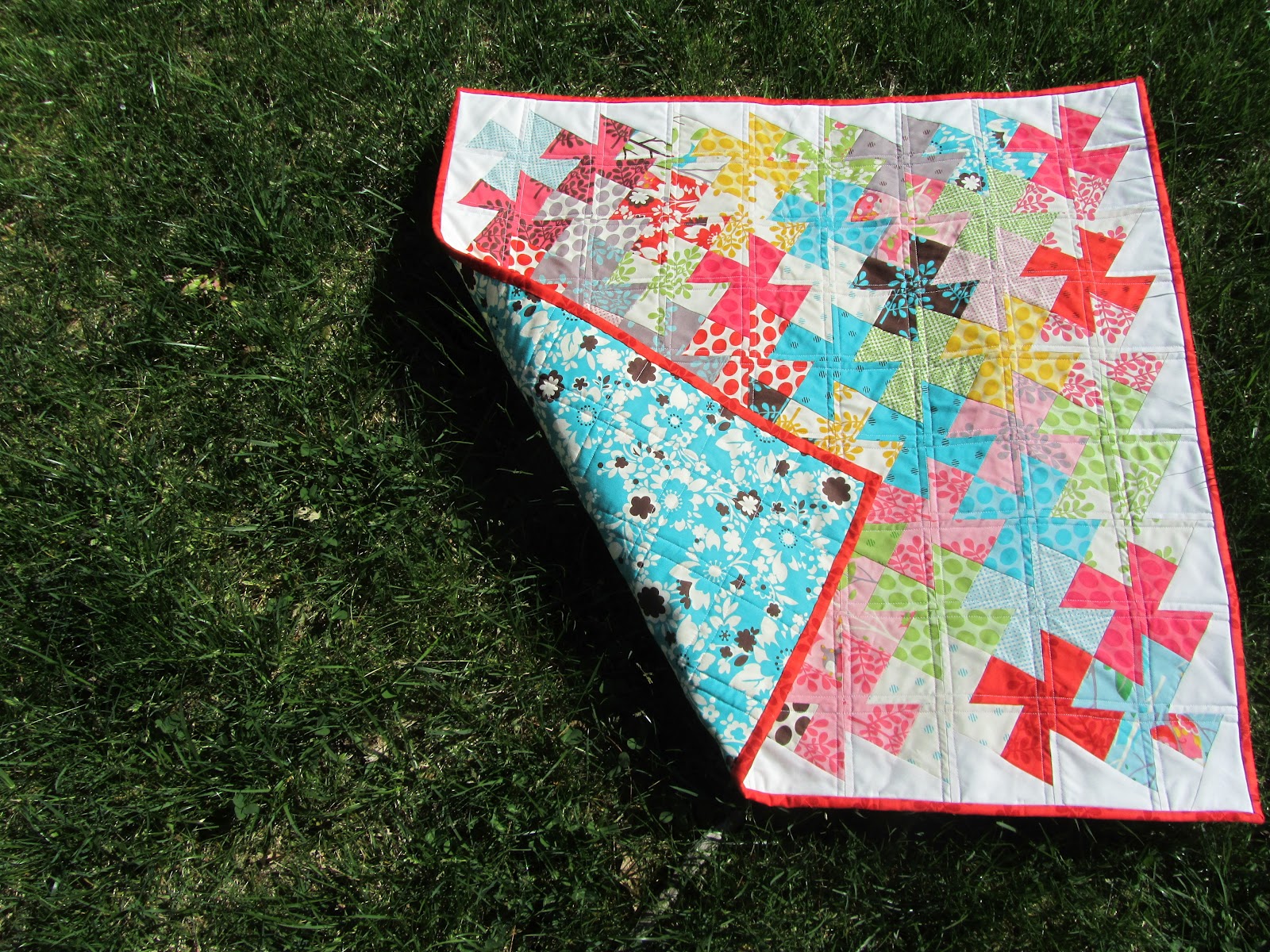 A Quilting Jewel: Twister Quilt Finished!