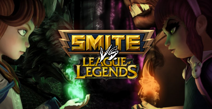 SMITE VS LOL | RAP BATTLES