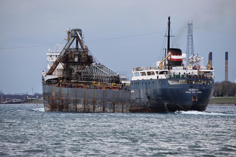 Michigan Exposures: Algorail Between the Raindrops
