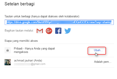 Cara Host File JS Di Google Drive | inisiteku