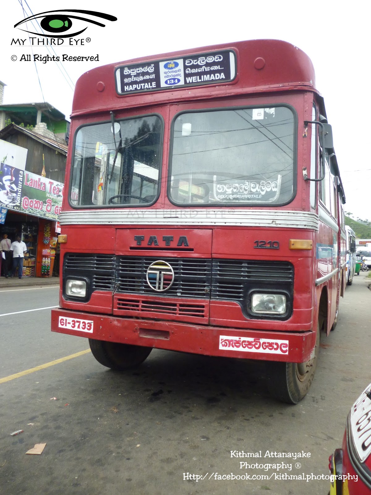 Beyond Through The Lens: SLTB Bus From Keppetipola Depot.