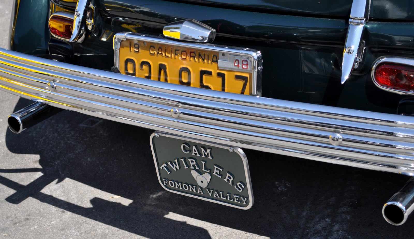 Just A Car Guy: Many car club plaques at the LA Roadster Show