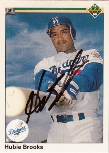 Daily Autograph: Hubie Brooks