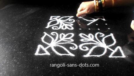 Dot rangoli designs with number of dots | Kolam by Sudha Balaji