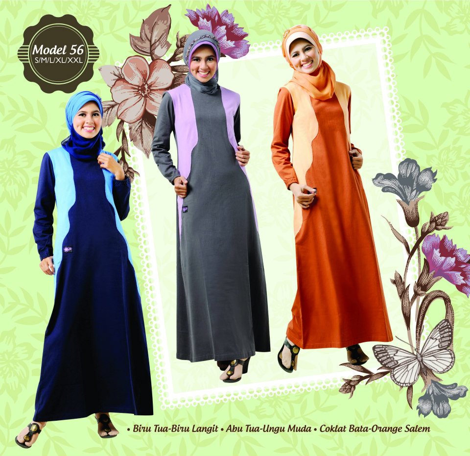 NUR'AINI collection: gamis MUTIF