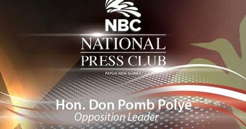 Opposition leader Don Polye to present at the next NBC National Press ...