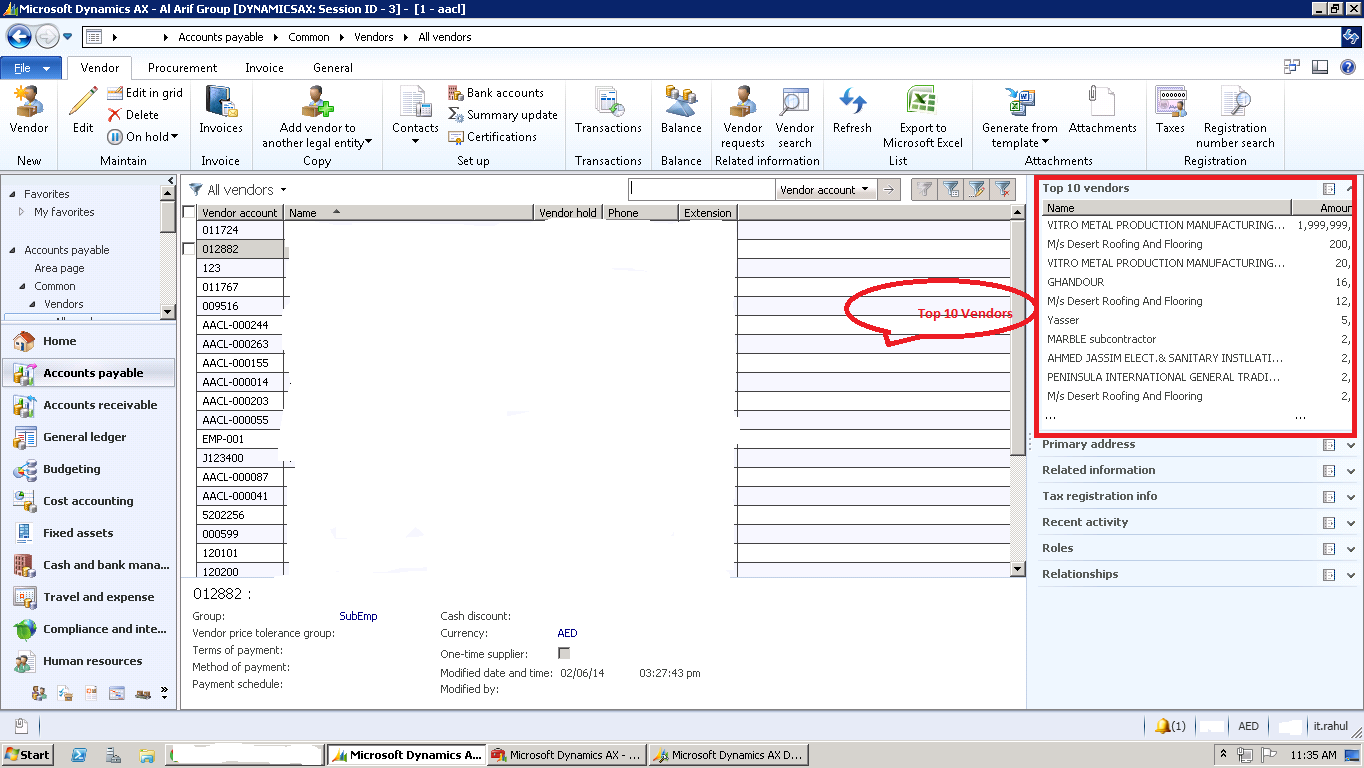 AX/D365 Technical Blog: How To Show Limited Records In a Form Info Part