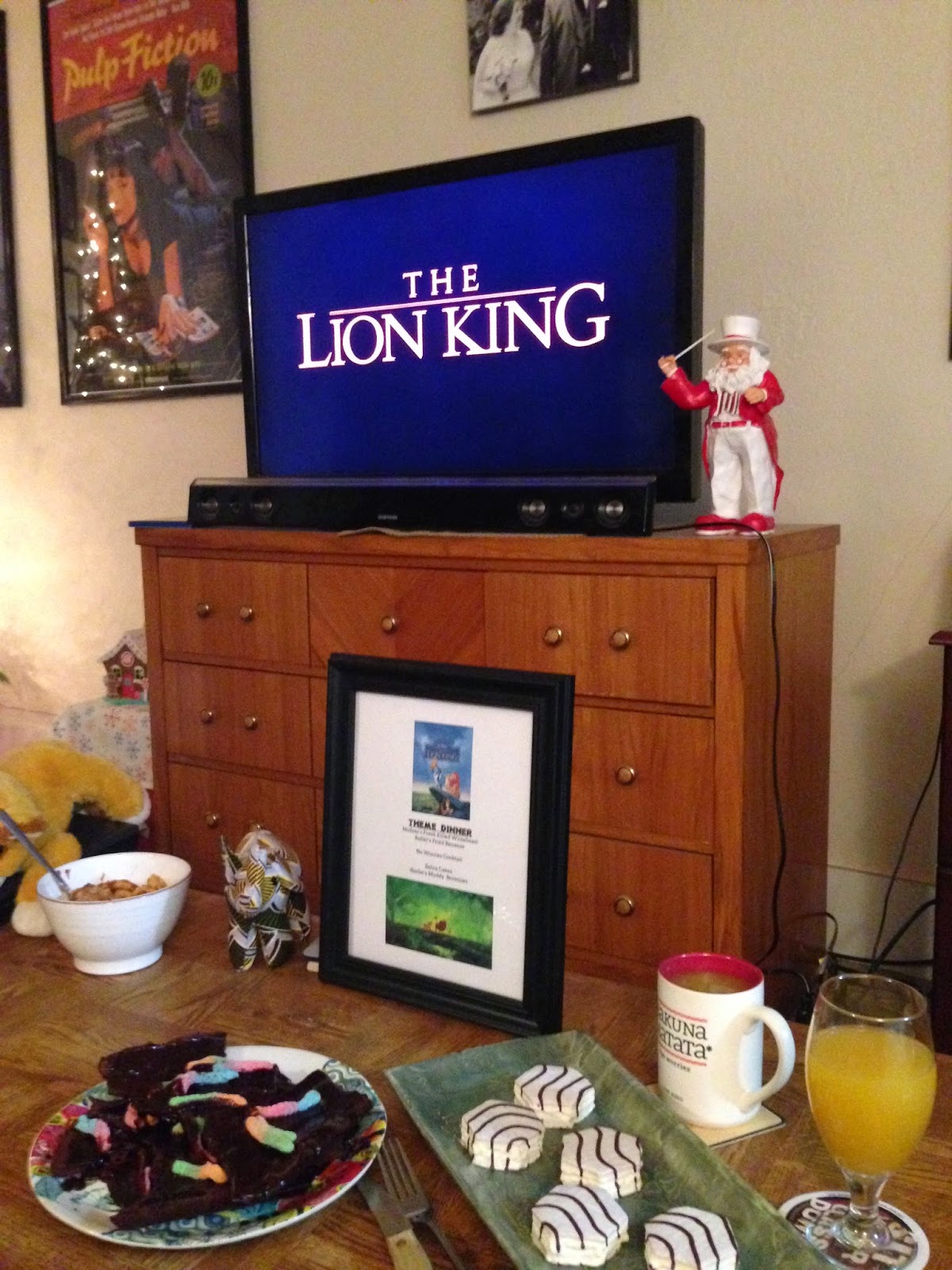 Reel Fancy Dinners: Lion King Dinner