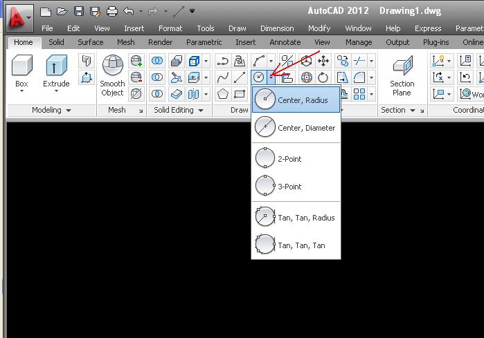 AutoCAD Circle Command - ARUSHA DESAIN 3D