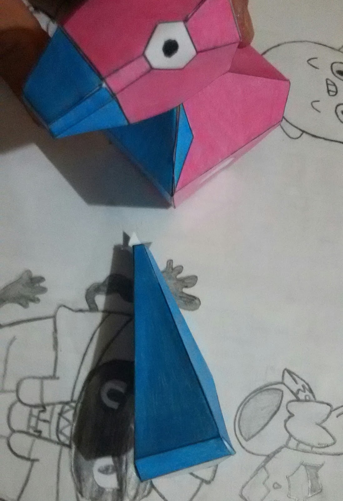 Tutorial Papercraft Porygon 3D