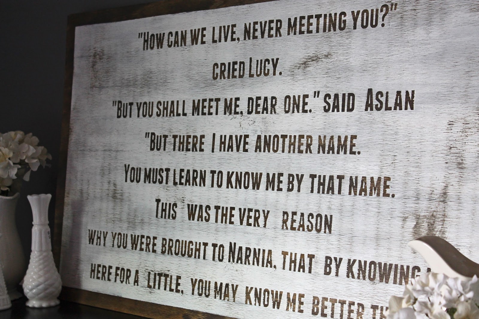 Little Bits of Everything: Sign for Twins Room Reveal