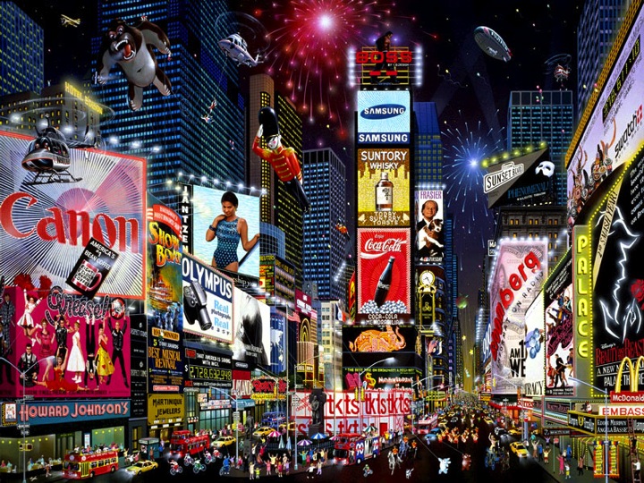 Marca país Colombia en Times Square, la esquina más costosa del mundo