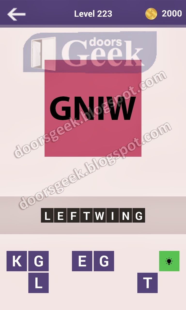 Fun Ways to Think - Level 223 ~ Doors Geek