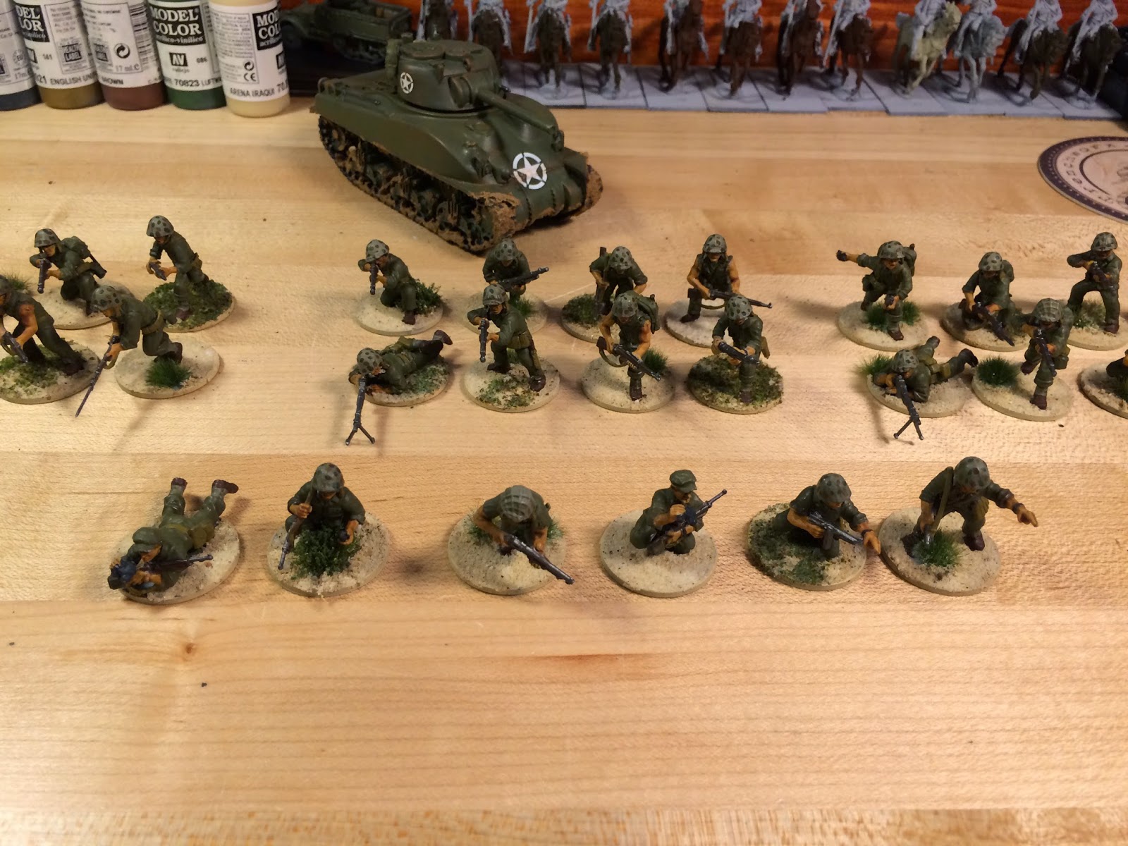 Lair of the Uber Geek: Bolt Action US marine Force in 28MM
