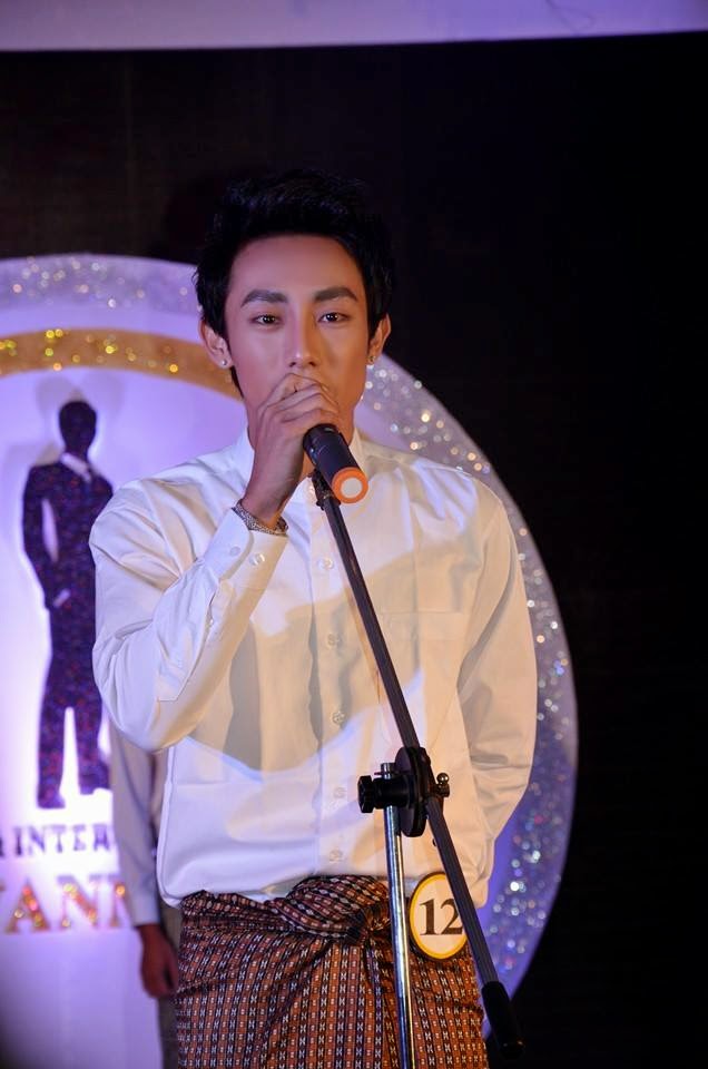 M y a n m a r H u n k s: Contestants in Myanmar dress @ Mister ...