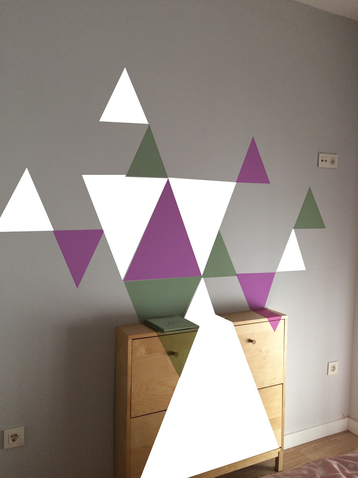 creativi-la: Triángulos de colores!