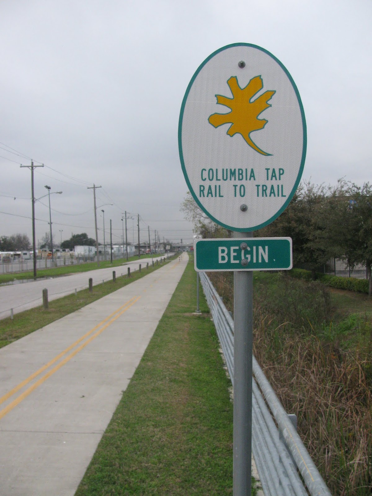 Houston Walks: Columbia Tap Rail-Trail - Northeast Section
