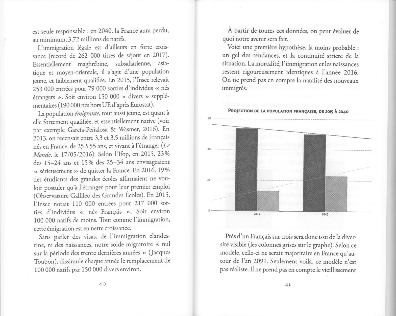 école : références: Laurent Obertone, La France interdite (2018)