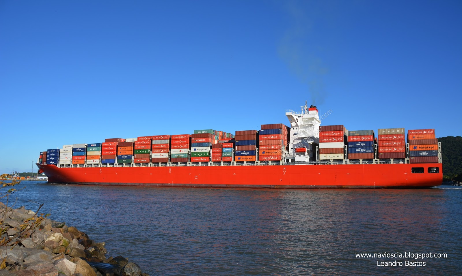 Navios de Santos & CIA: Navio CCNI ANDES