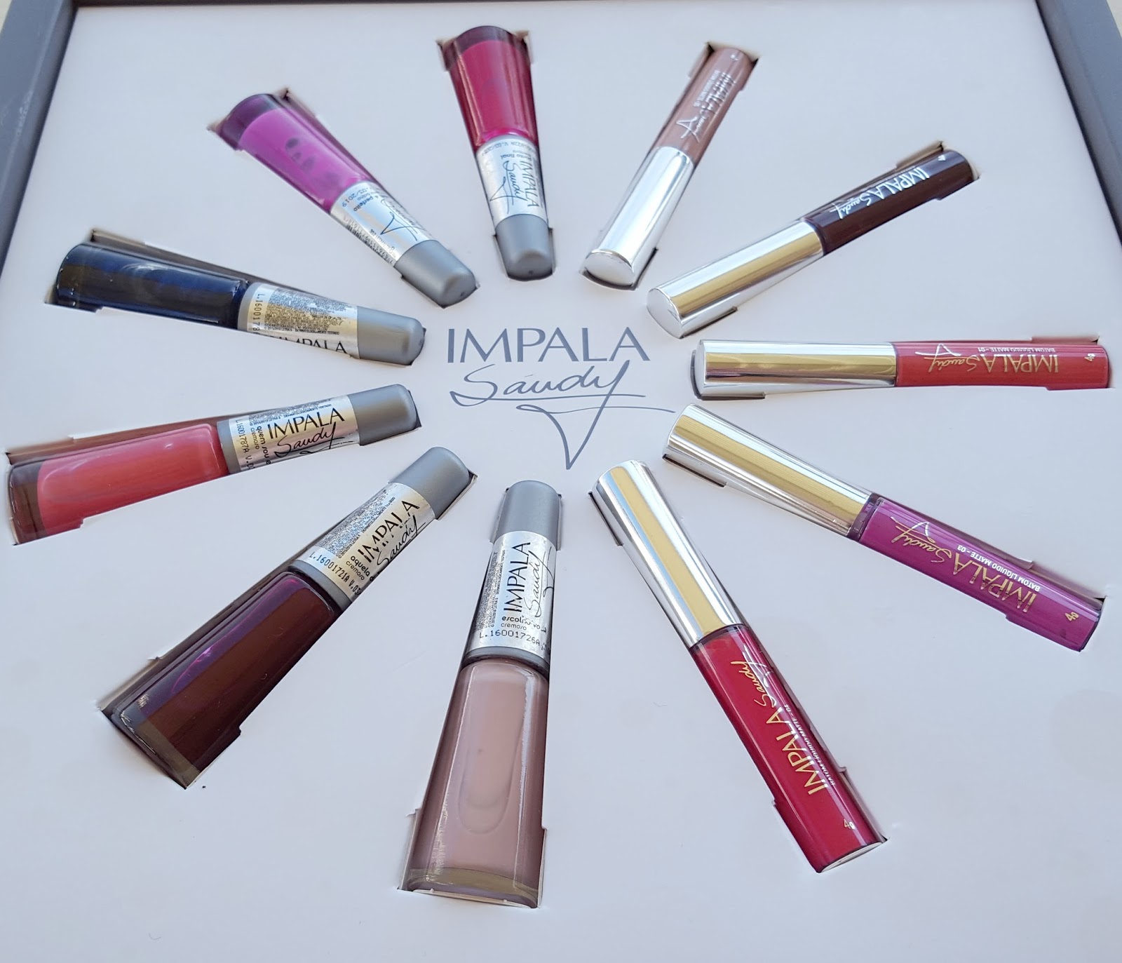 Esmaltelogia: Swatches da Coleção Impala Sandy