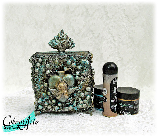 Kalalayaa's Art Stuido: Box mini canvas for Colourarte