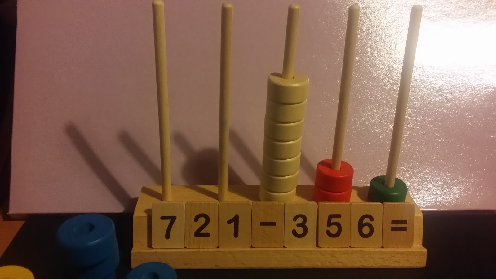 Las mates de mamá: Suma y resta con el ábaco abierto