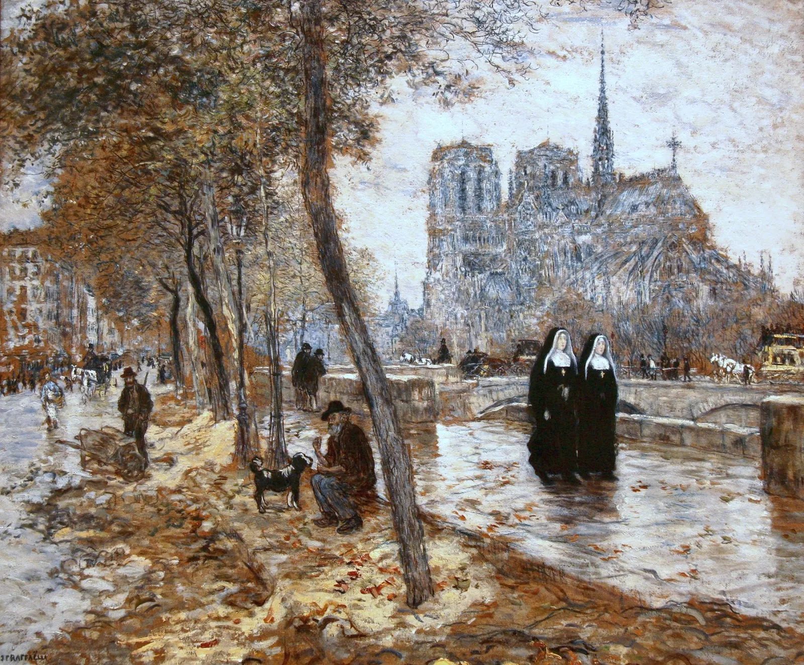 Jean-Francois Raffaëlli | Paris painting | Tutt'Art@ | Masterpieces