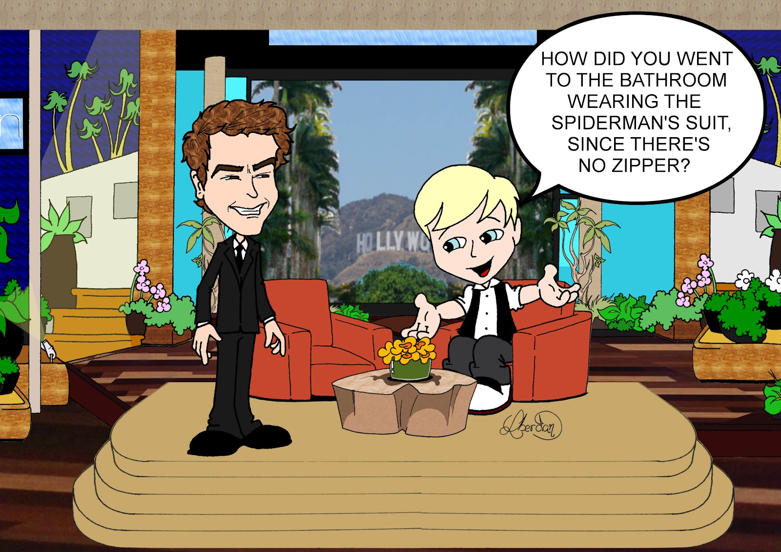 Ellen DeGeneres Cartoon