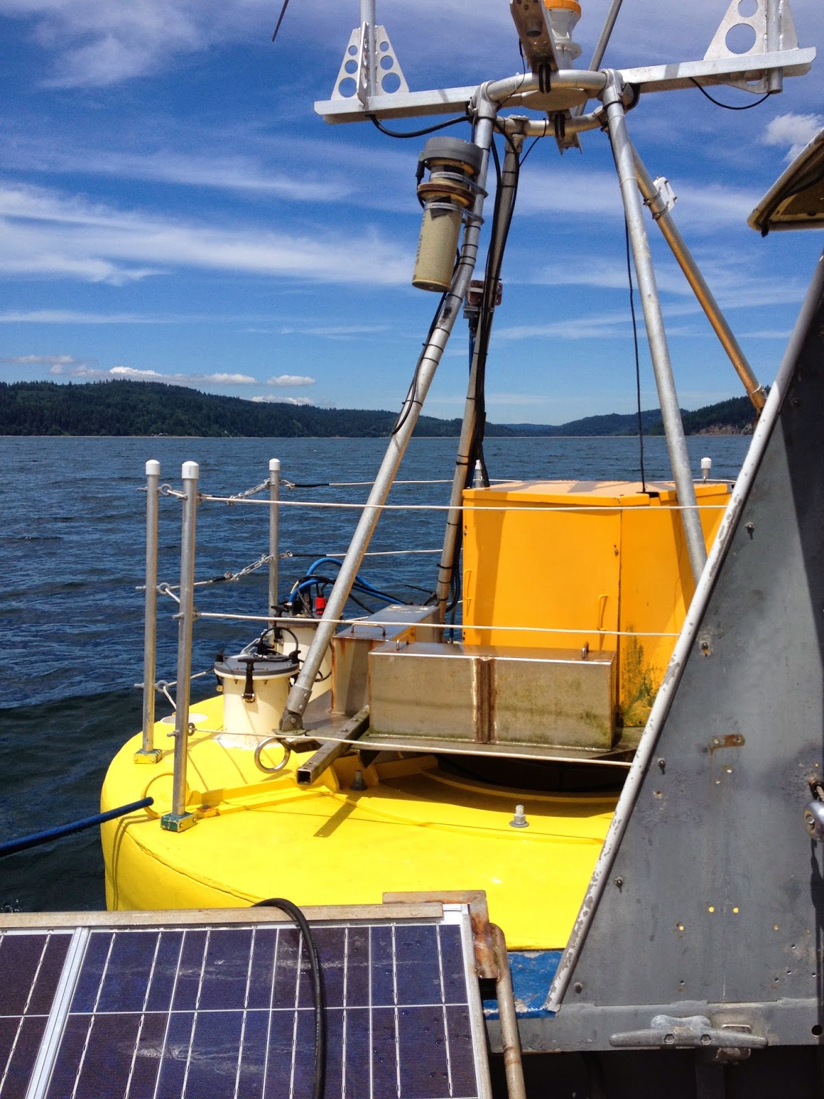 NANOOS Education: ORCA Field Day: Solar Panel Installation