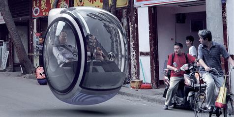 ( VIDEO ) Menakjubkan....Inilah Volkswagen Hover Car, Mobil Rakyat yang ...