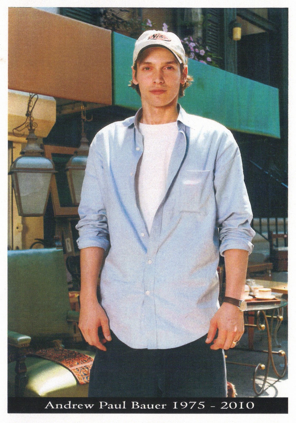 Daniel Bauer is - LivingPozitively.com: Remembering Andrew P. Bauer ...