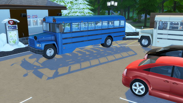 Corporation "SimsStroy": The Sims 4. Car Bus. Conversion Bus School The ...