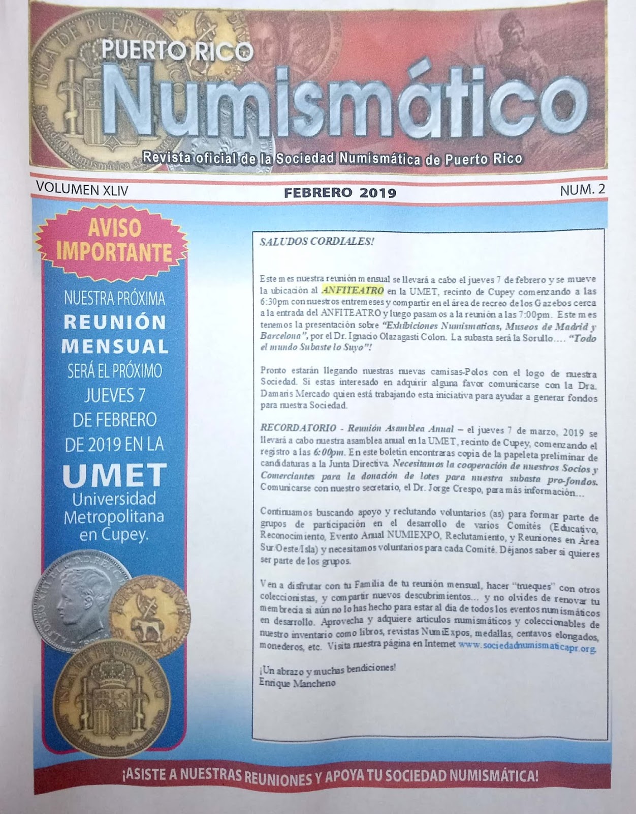 Colección Numismática