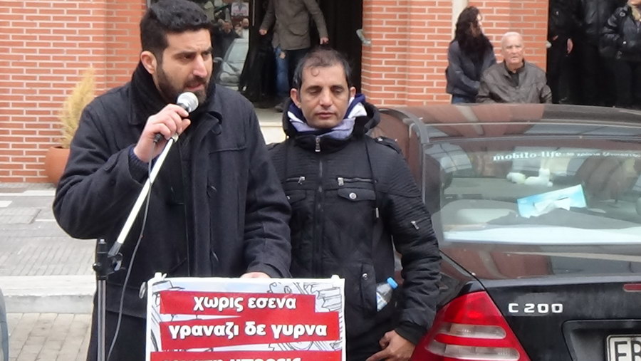 Εντυπωσιακή συγκέντρωση του ΠΑΜΕ στην Αλεξανδρούπολη