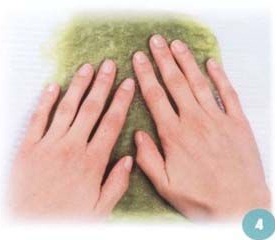 Needle-Works Butterfly: How to Wet Felt