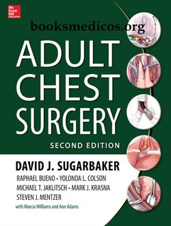 Adult Chest Surgery Sugarbaker 2nd Edition | booksmedicos
