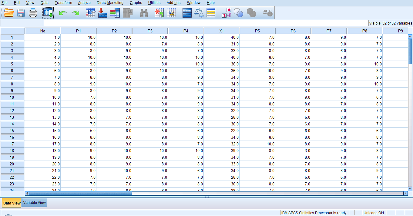 Uji Instrumen Validitas dan Reabilitas