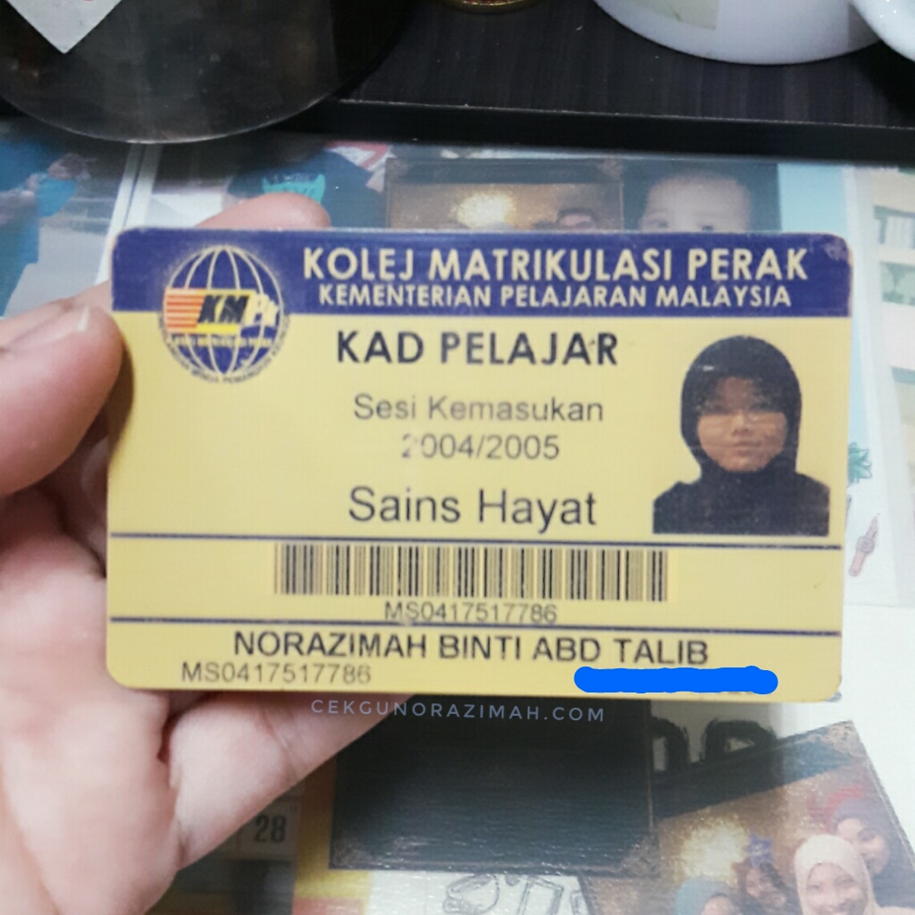 Batch 2004/2005 Kolej Matrikulasi Perak ~ Cikgu Norazimah