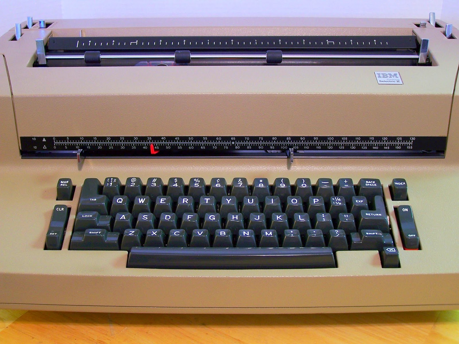 IBM Selectric Typewriters: Topaz Bronze Selectric II with Correction - SOLD