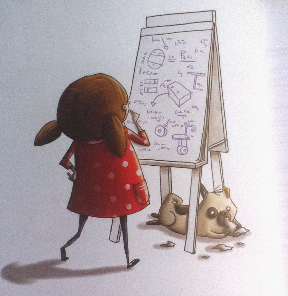 book report: The Most Magnificent Thing - rubber boots and elf shoes