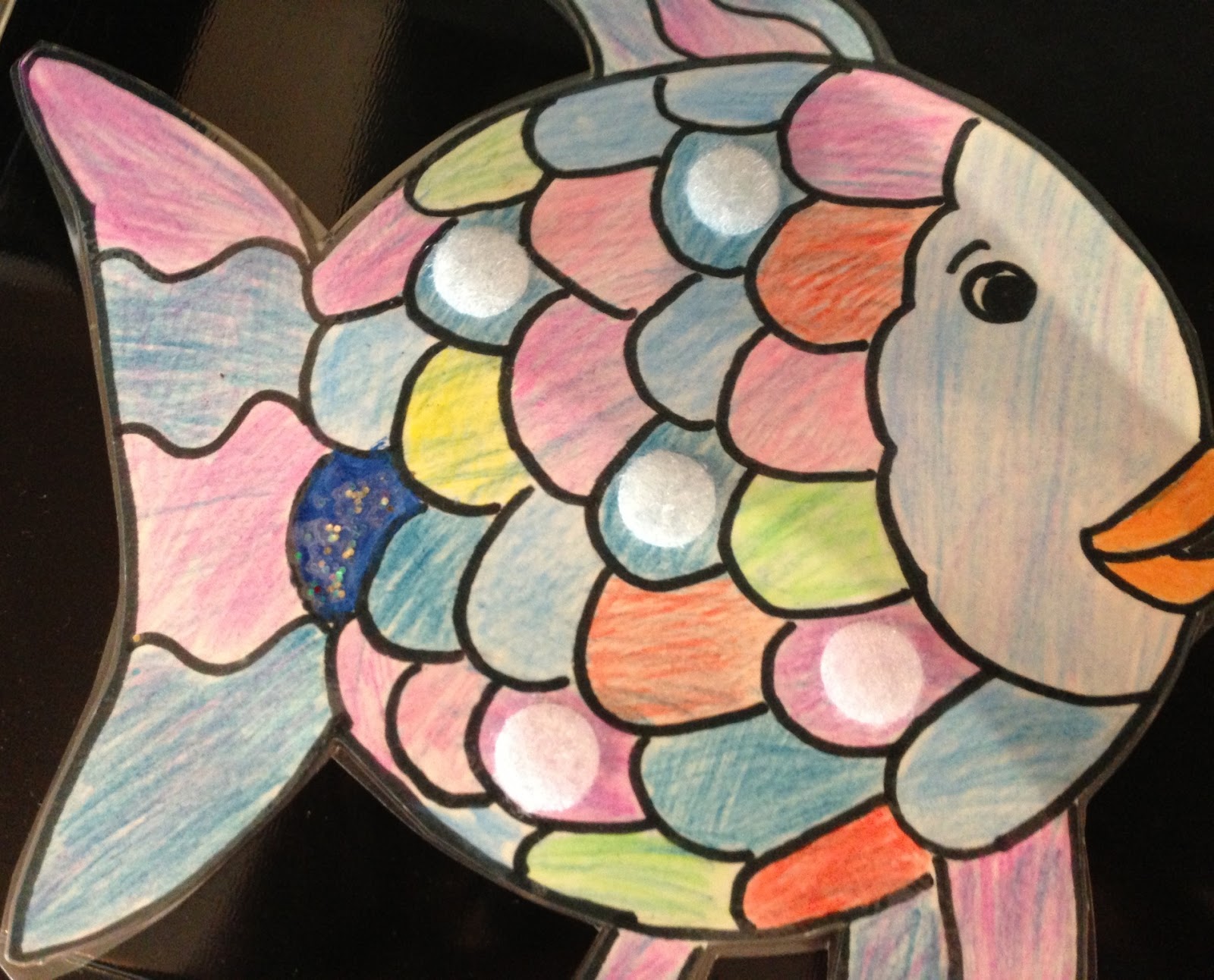Miss Bridget's Classroom: The Rainbow Fish Printable Game