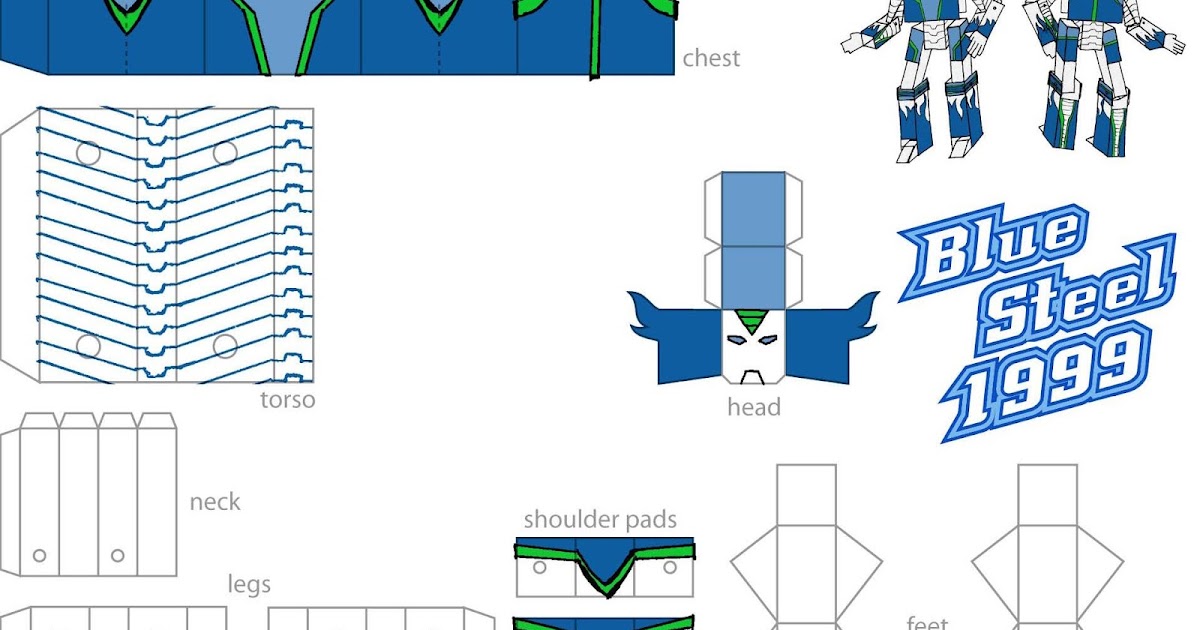 Paper Robots!: Assembly Instructions for Paper Robots