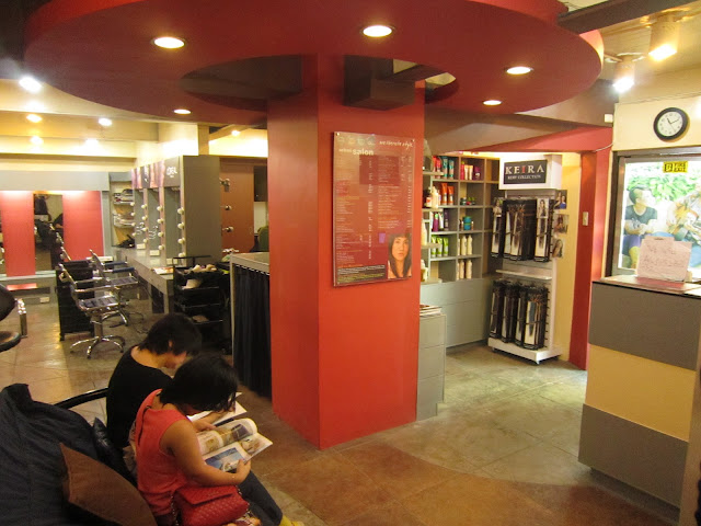 CHILIPINA: NEW Hair Color: Gone Blonde in Azta Urban Salon Katipunan