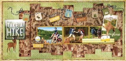 Take A Hike 2 Page Layout Kit! – Scrappin Sports Stuff