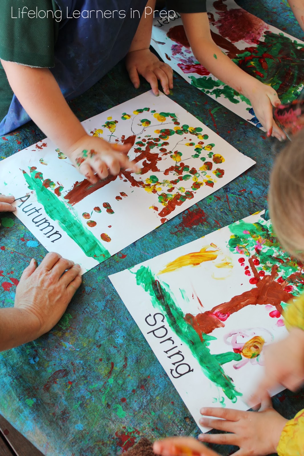 Exploring the Seasons with Art - Little Lifelong Learners