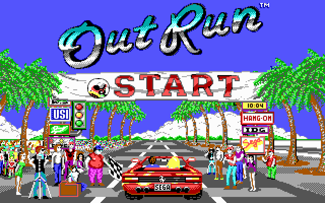 OutRun (a.k.a. Out Run) (1986) - Neojosue's Abandonware NAYAAP