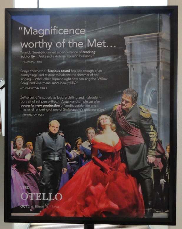 Fanáticos da Ópera / Opera Fanatics: OTELLO – METropolitan OPERA, Nova ...