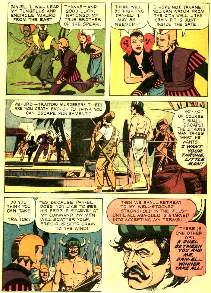 Tarzan of the Apes #141 - Russ Manning art - Pencil Ink