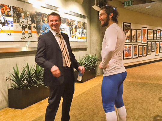 I Love Goalies!: Evgeni Nabokov 2014-15 Mask